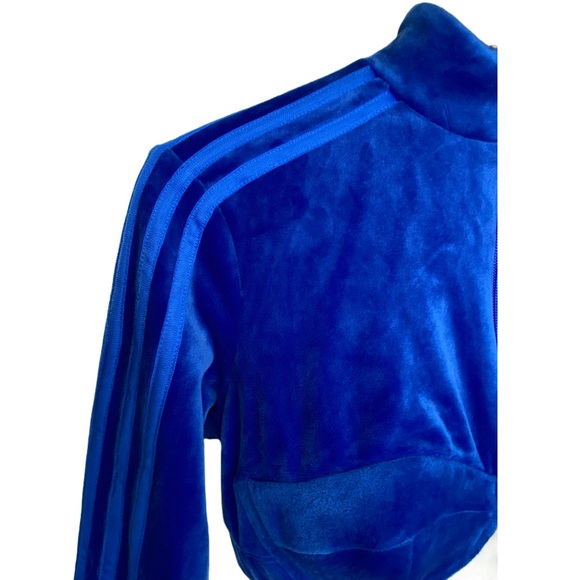 Jeremy Scott x Adidas | Sweaters | Adidas X Jeremy Scott Blue Velvor ...